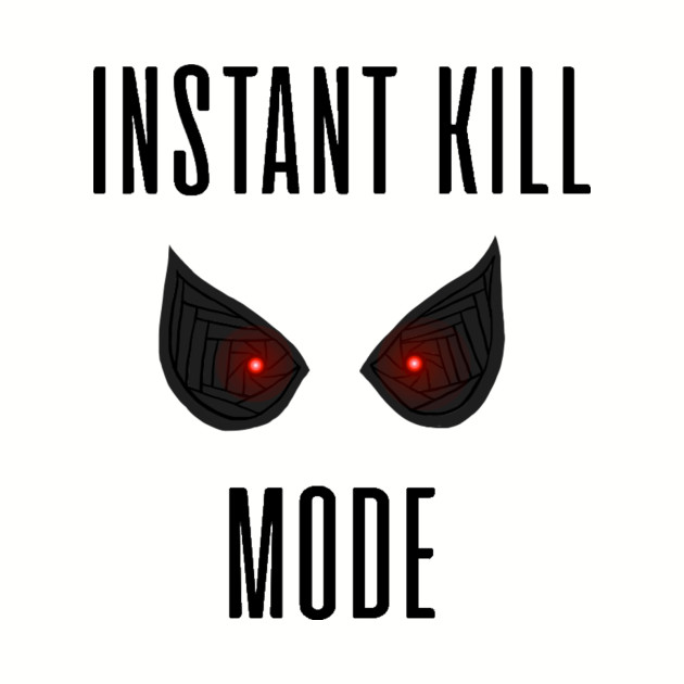 Instant Kill Mode - Spider Man - Baseball T-Shirt | TeePublic