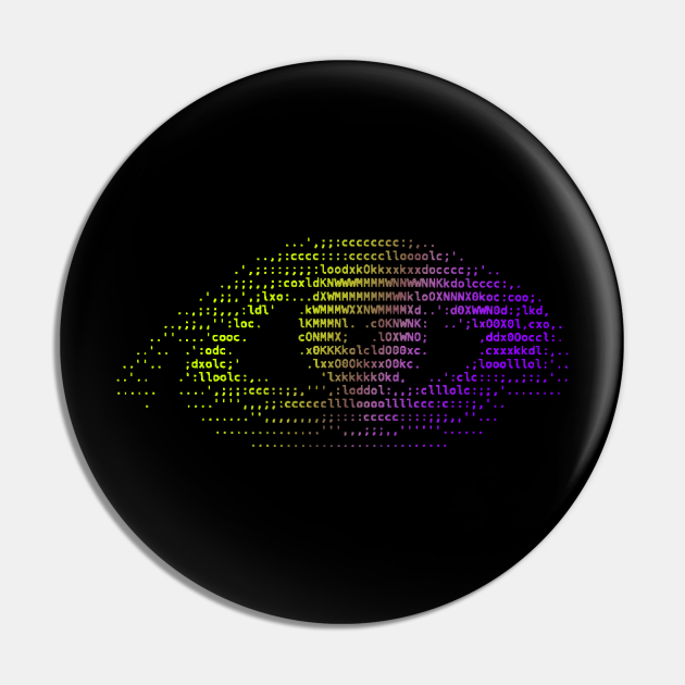 The Talos Principle VII - ASCII Eye III - Videogame - Pin | TeePublic