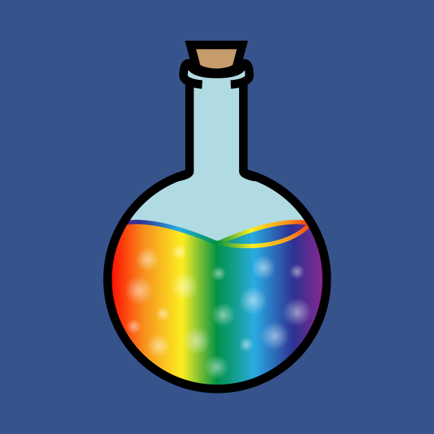 DIY Single Rainbow Potion or Poison for Tabletop Board Games (Style 3 ...