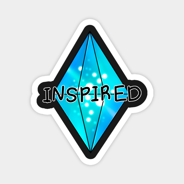 INSPIRED. Sims 4 mood plumbob - Sims - Magnet | TeePublic