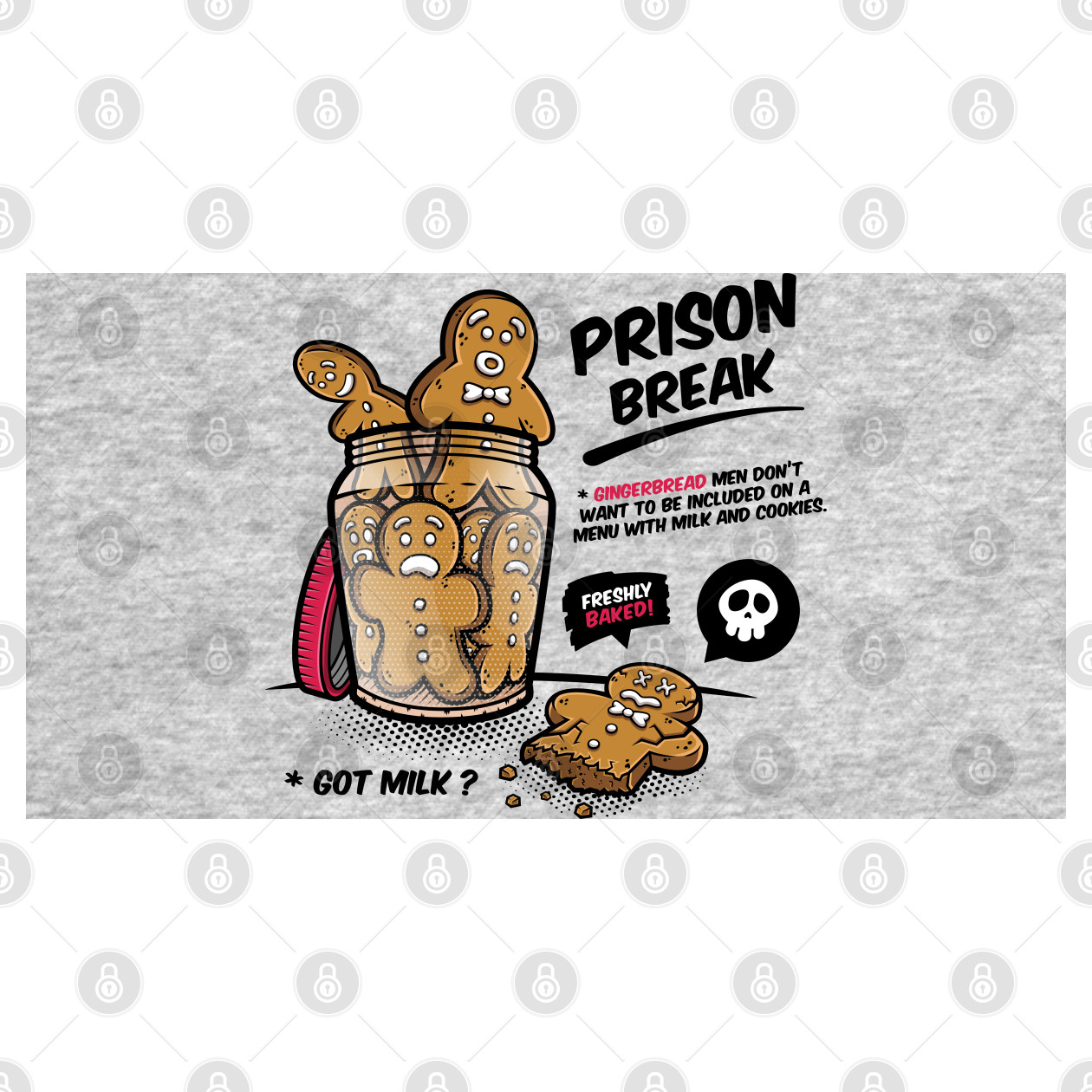 Prison Break - Gingerbread men - Cookies - Hoodie | TeePublic