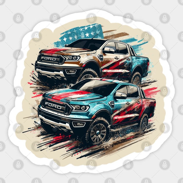 Ford Ranger - Ford Ranger - Sticker | TeePublic