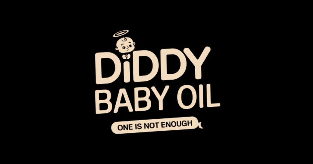 diddy baby oil - Diddy Baby Oil - Sticker | TeePublic