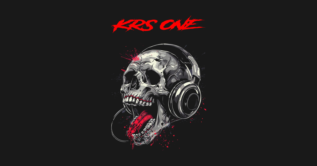 KRS ONE RAPPER ARTIST FAN ART - Krs One Rapper Artist Fan Art - T-Shirt ...