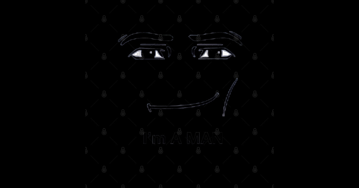 Man face - Man Face - Sticker | TeePublic