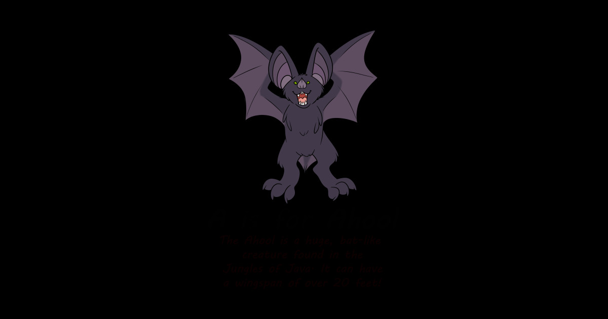 Ahool - Cryptid - Sticker | TeePublic