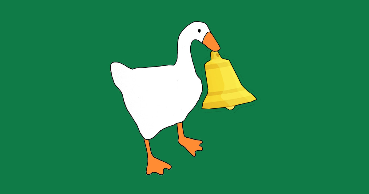 Bell Goose - Untitled Goose Game - T-Shirt | TeePublic