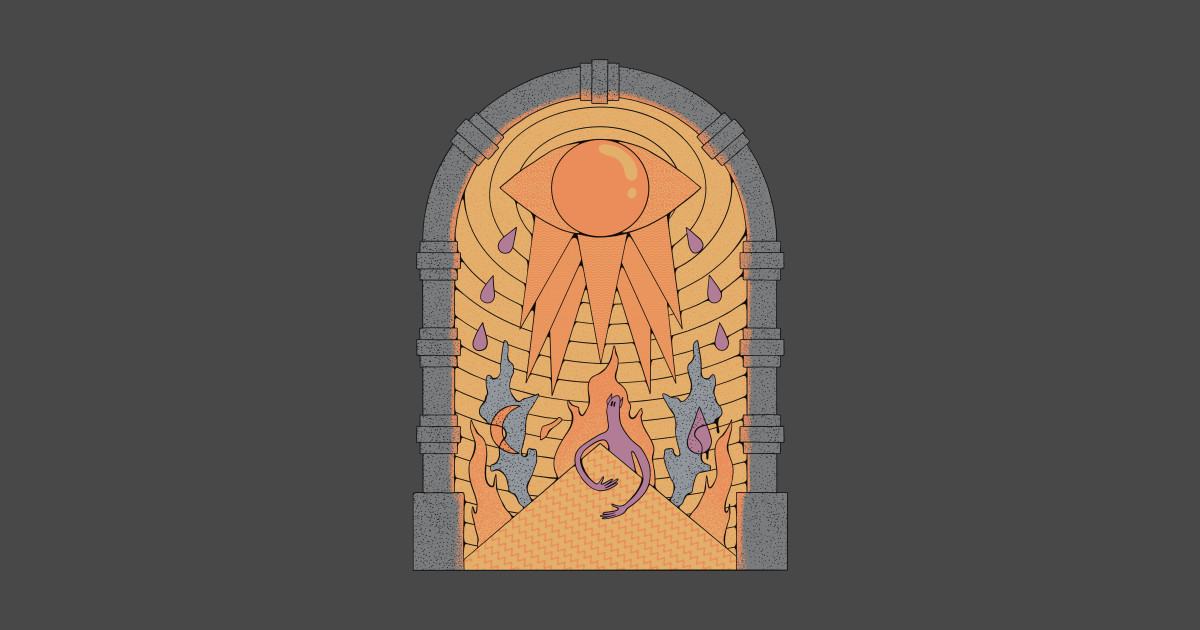 Psychedelic Stained Glass Egypt Pyramid Eye - Psychedelic - T-Shirt ...