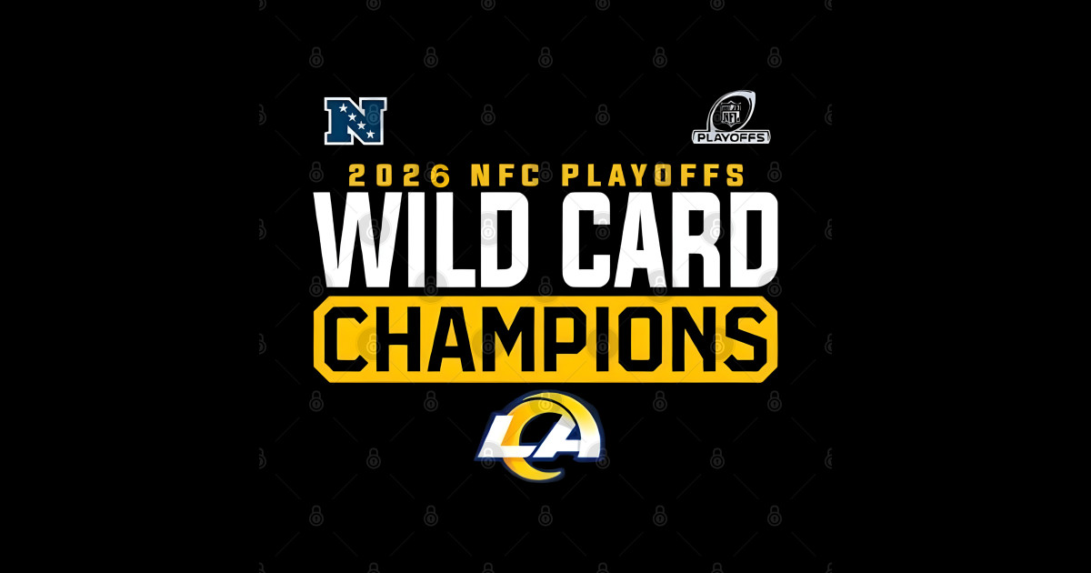 Rams VS Panthers 2026 Super Wild Card Weekend Division Champions - Rams ...