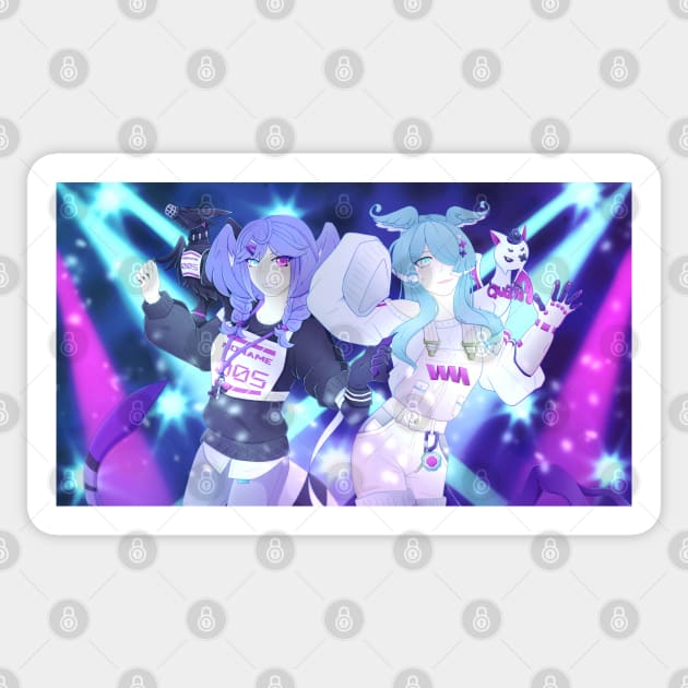 Nijisanji - Selen and Elira - Selen Tatsuki - Sticker | TeePublic