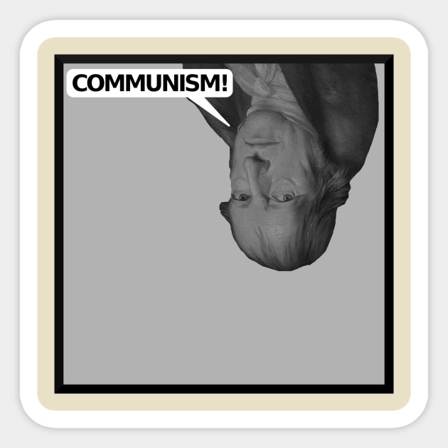 Hegel on his Head - Communism - Sticker | TeePublic