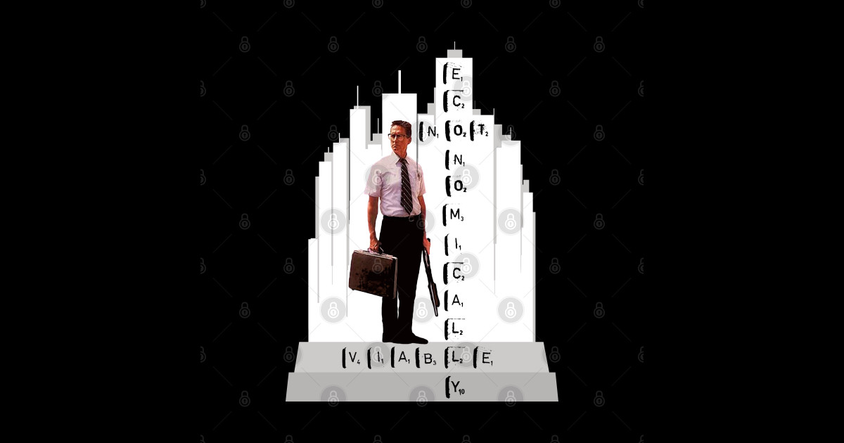 Not Economically Viable - Falling Down Movie - Sticker | TeePublic