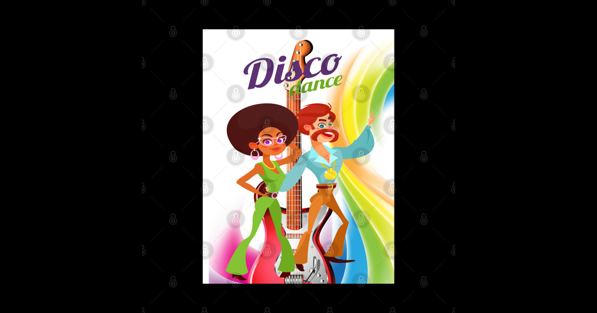 Cartoon Disco Dance - Cartoon Disco Dance Music - Posters and Art ...