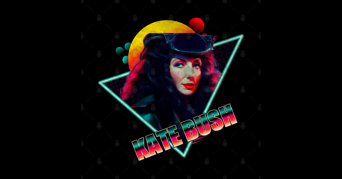 Kate bush cyberpunk - Kate Bush - Sticker | TeePublic