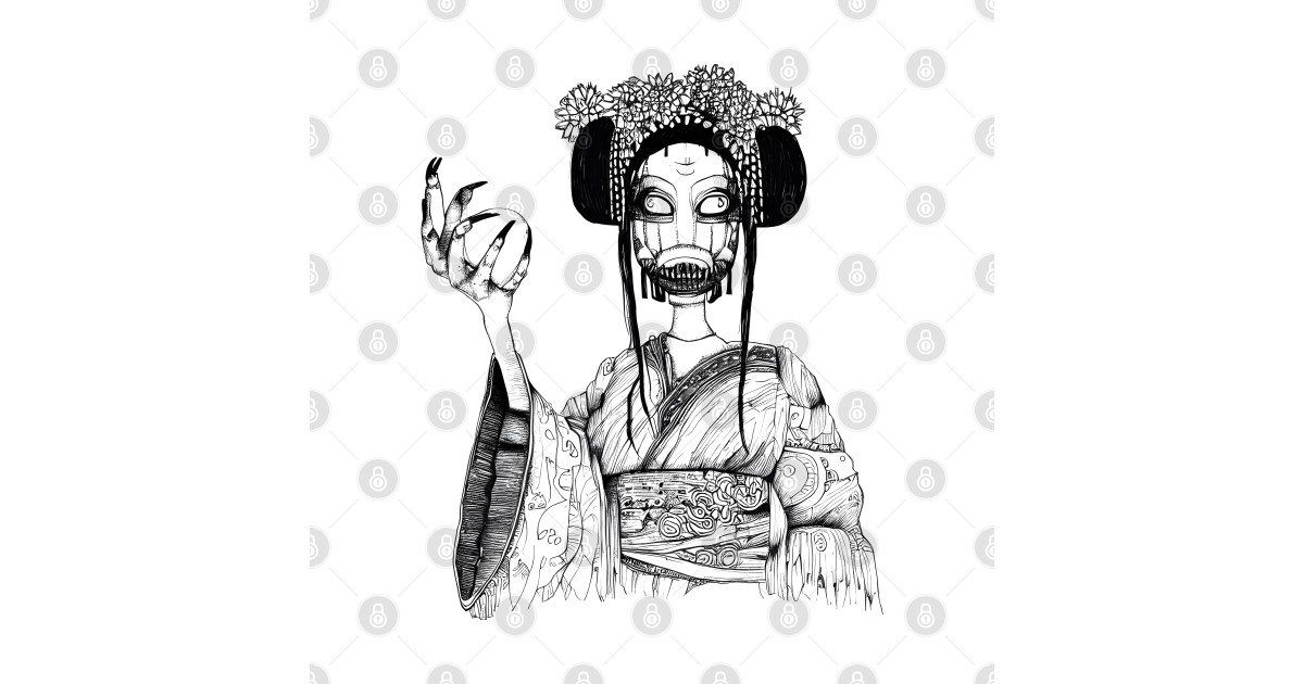 Geisha Demon, weirdcore - Geisha - T-Shirt | TeePublic