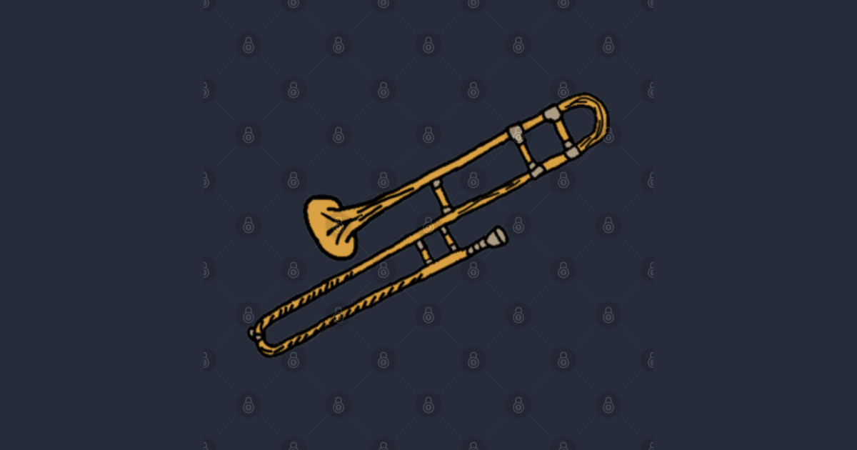 Trombone - Trombone - T-Shirt | TeePublic