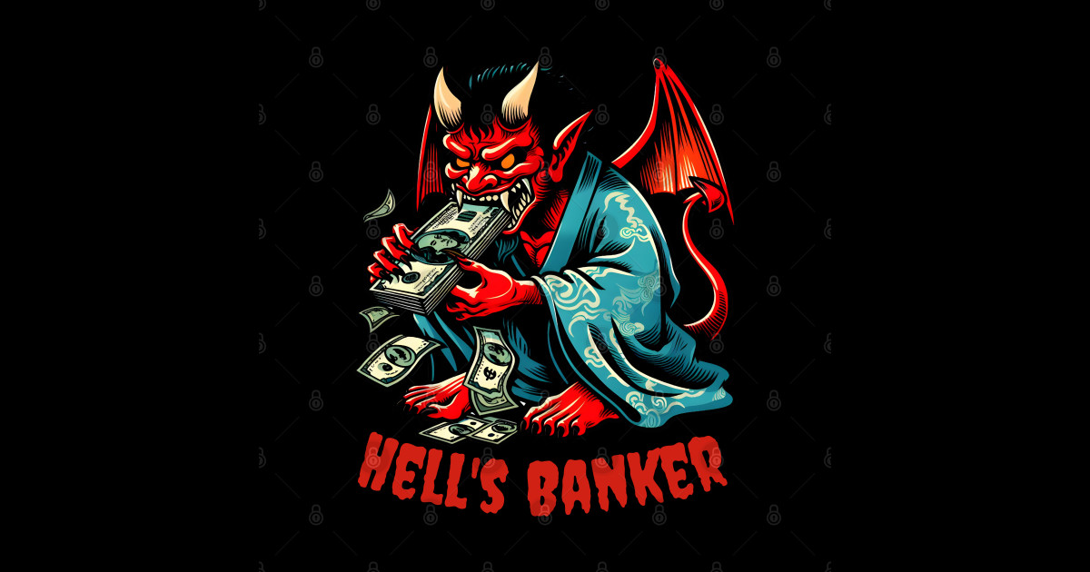 Money devil - Money - Sticker | TeePublic