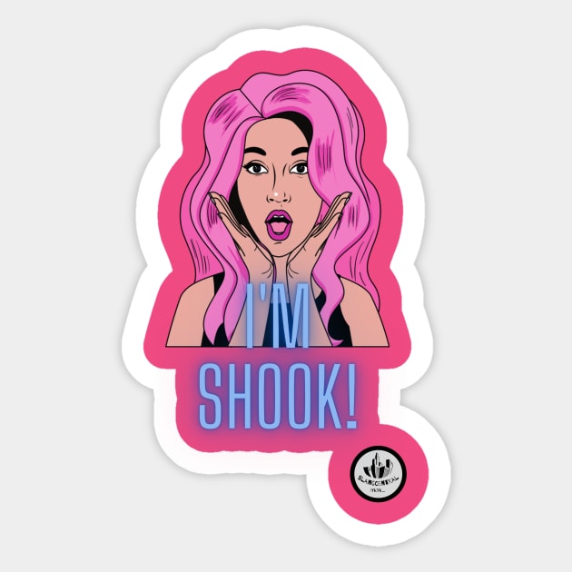 I'm Shook! - Im Shook - Sticker | TeePublic