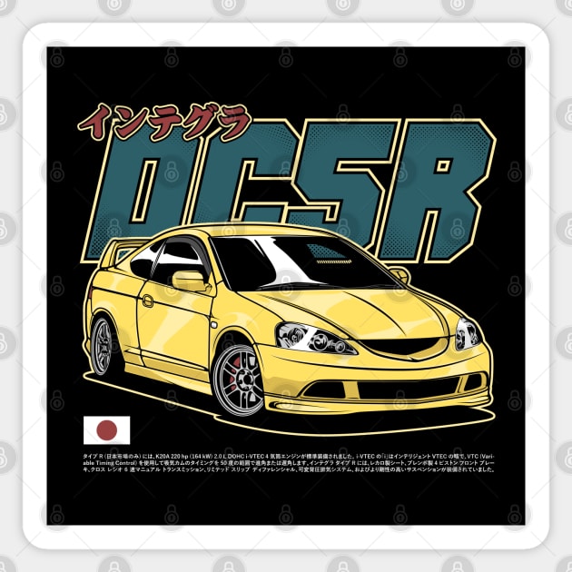 Integra DC5 Type R - Integra Type R - Sticker | TeePublic