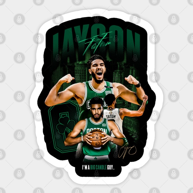 Jayson Tatum - Boston Celtics - Jayson Tatum - Sticker | TeePublic