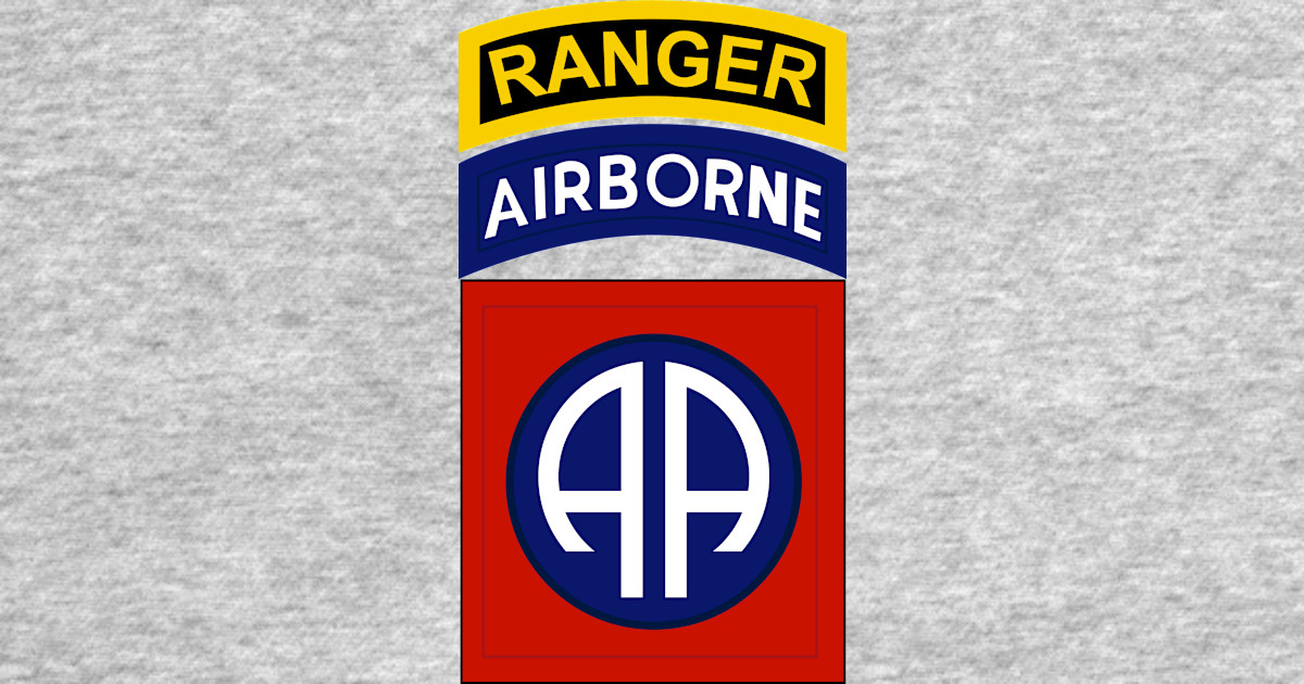 82nd Airborne Ranger - 82nd Airborne - T-Shirt | TeePublic