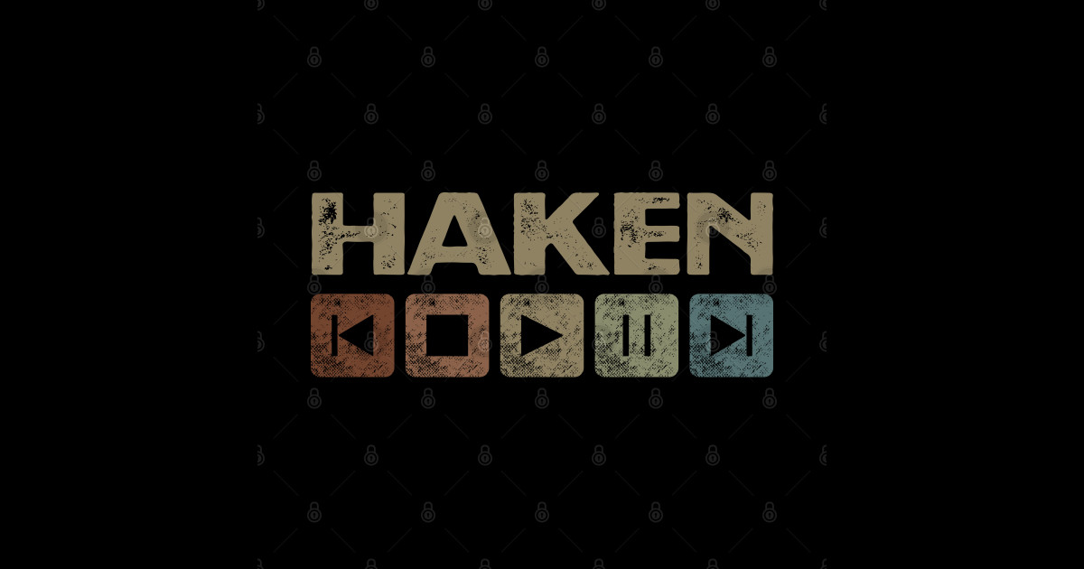 Haken Control Button - Musician - Sticker | TeePublic