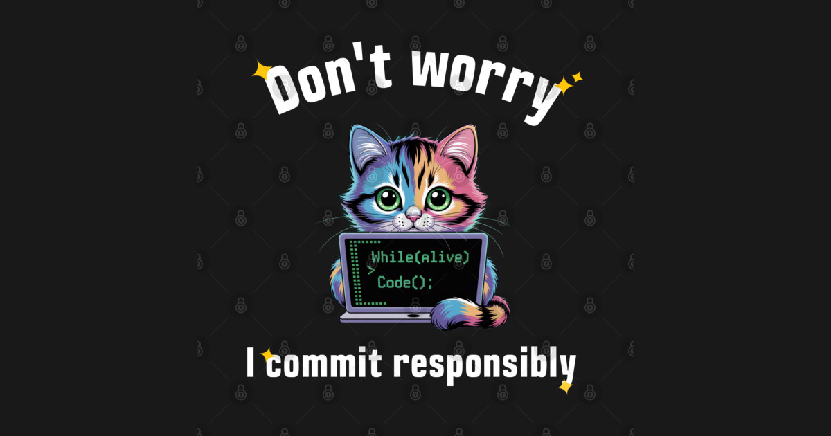 Coding Cat - Coding Cat - T-Shirt | TeePublic