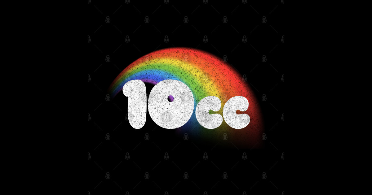10cc ..... Retro .... 70s Styled ..... Fan Art Design - 10cc - Sticker ...