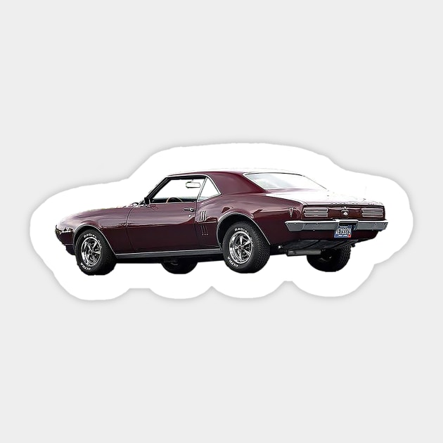 1967 Pontiac Firebird. - 1967 Pontiac Firebird - Sticker | TeePublic