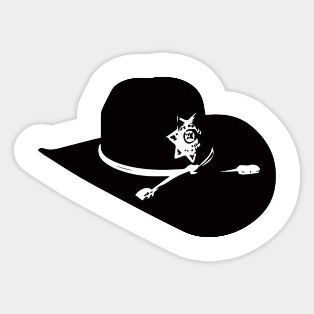 TWD Sheriff - Hat - Sticker | TeePublic