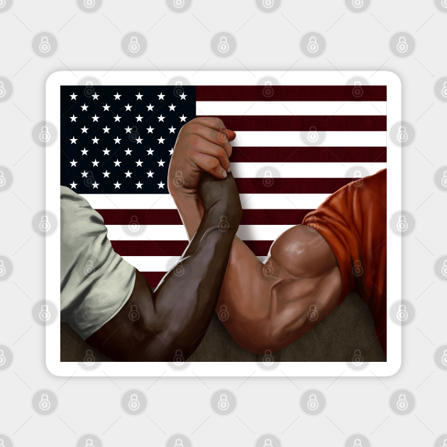 Dutch and Dillon famous Handshake - Arnold Predator - Magnet | TeePublic