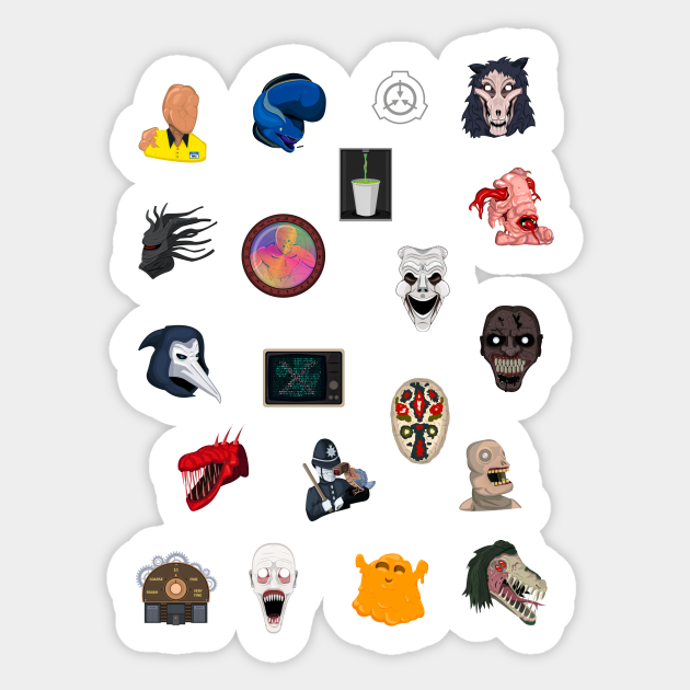 SCP Patter/sticker pack - Scp - Sticker | TeePublic