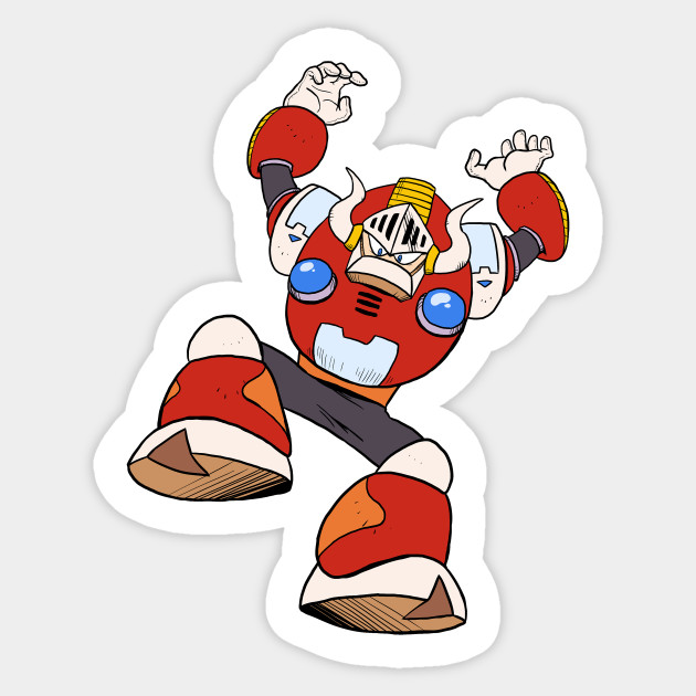 URANUS - Mega Man - Sticker | TeePublic