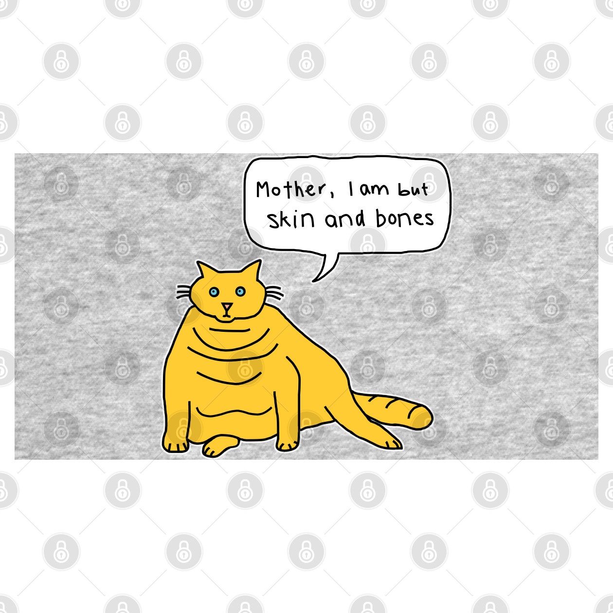 Mother I am but Skin and Bones Cat - Mother I Am But Skin And Bones - T ...