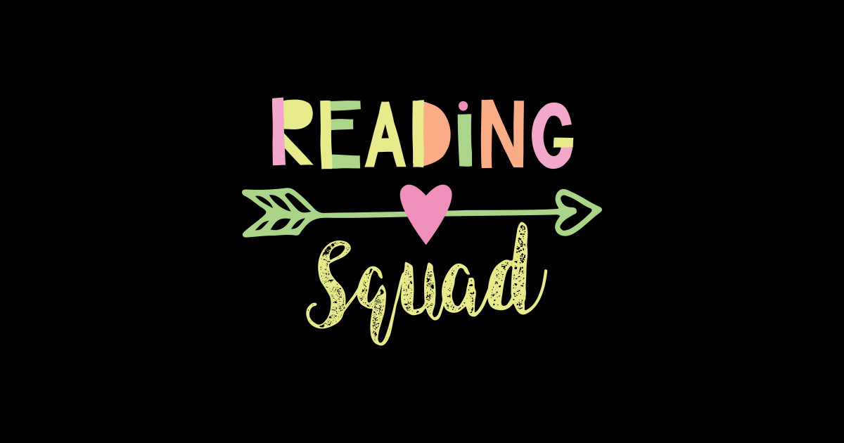 Reading Squad - Reading Teacher Gifts - Sticker | TeePublic