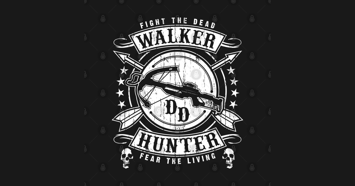 Walker Hunter - Zombies - T-Shirt | TeePublic