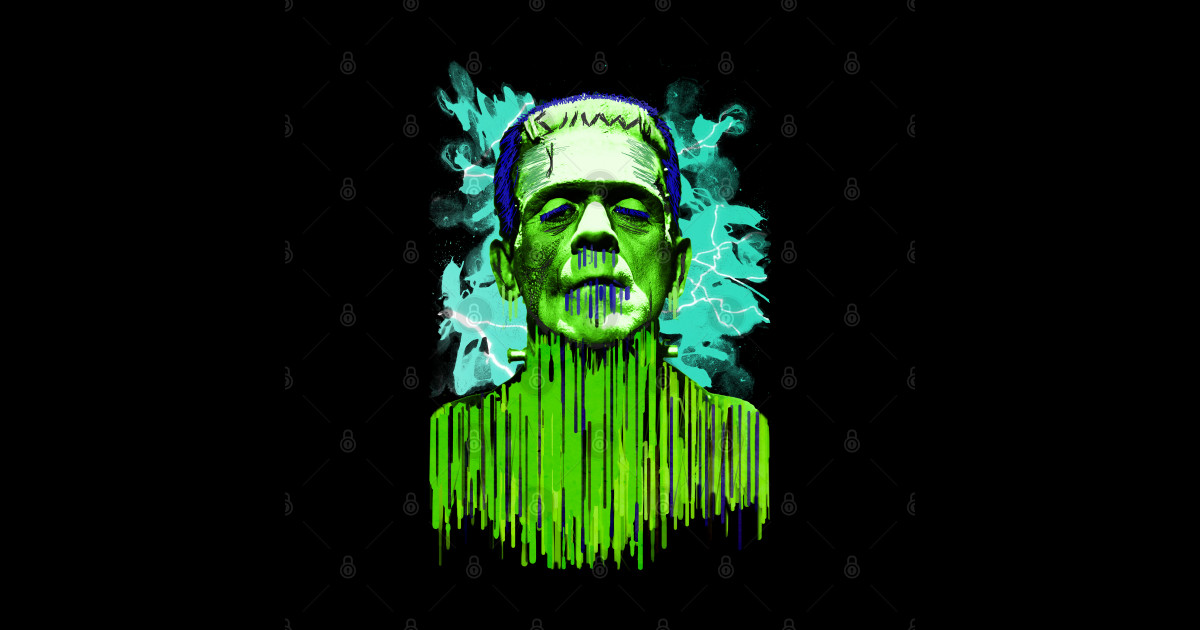 Frankenstein Ooze - Frankenstein - Sticker | TeePublic