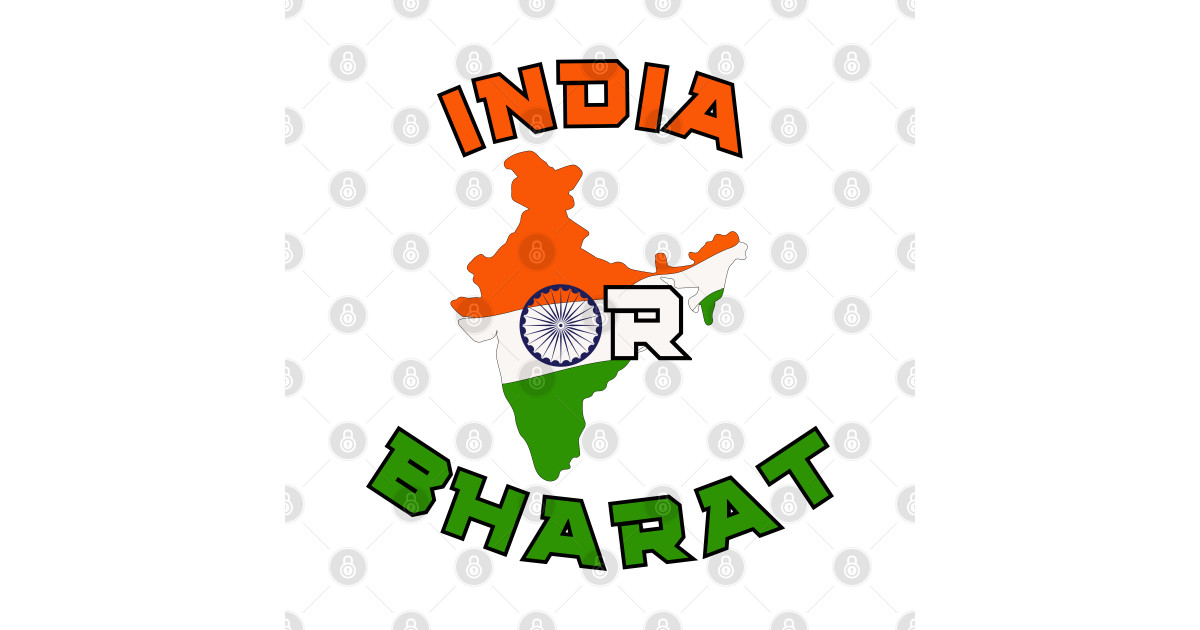 India or Bharat - Akhand All Together - India Or Bharat - T-Shirt ...