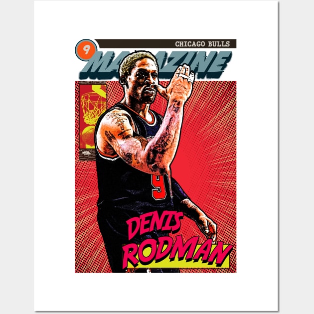 Rodman - Comics Magazine Retro 90s - Dennis Rodman - Posters and Art ...