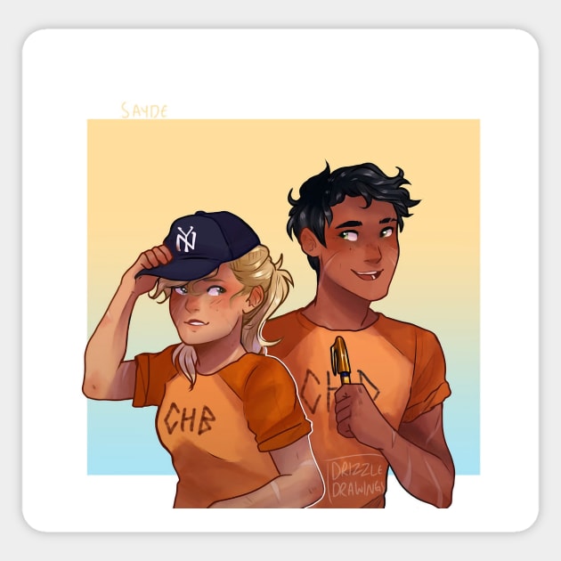 Percy And Beth - Percy Jackson And The Olympians - Sticker | TeePublic