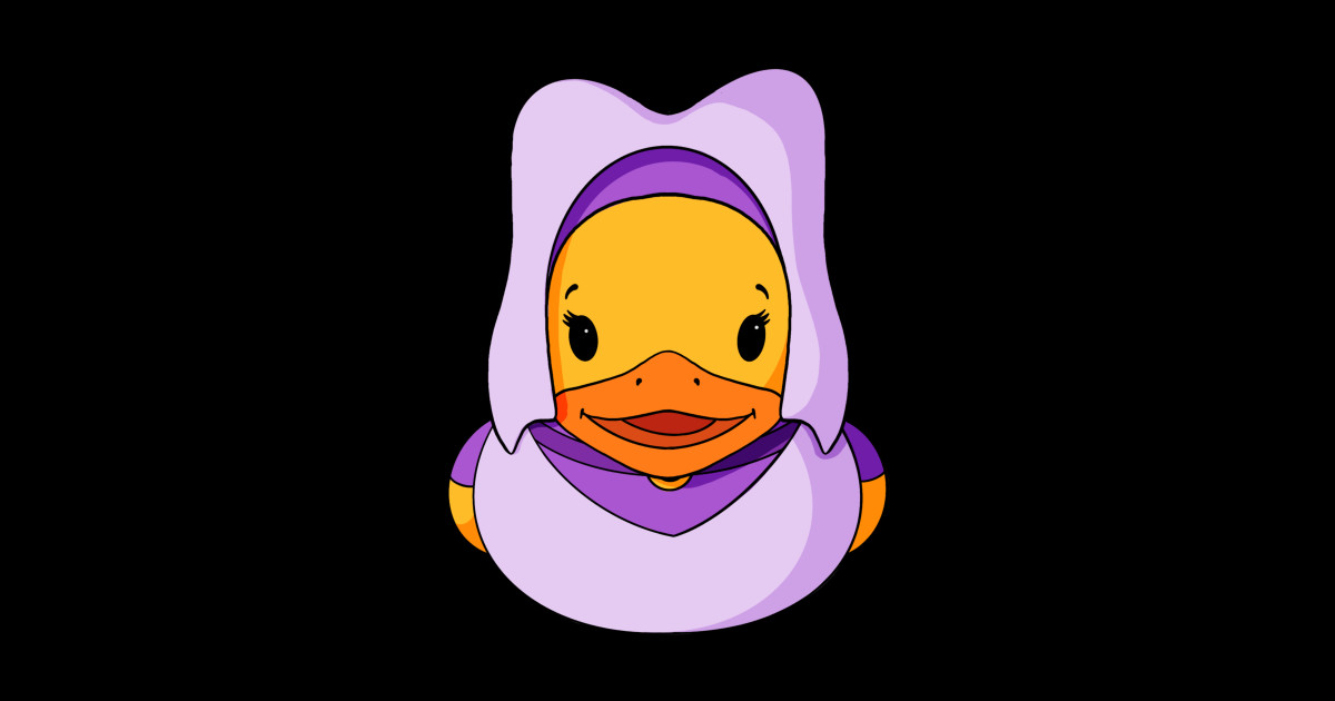 Maid Marian Rubber Duck - Robin Hood - Sticker | TeePublic