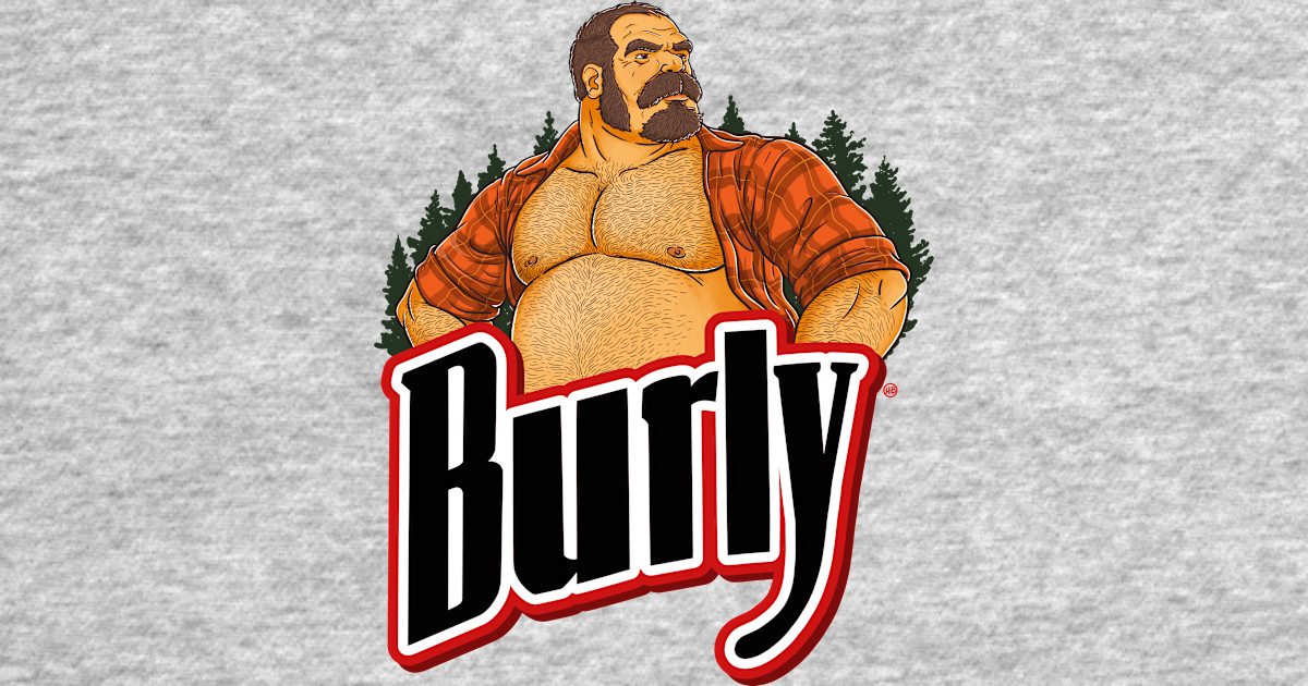 Burly man - Gay Bear - T-Shirt | TeePublic