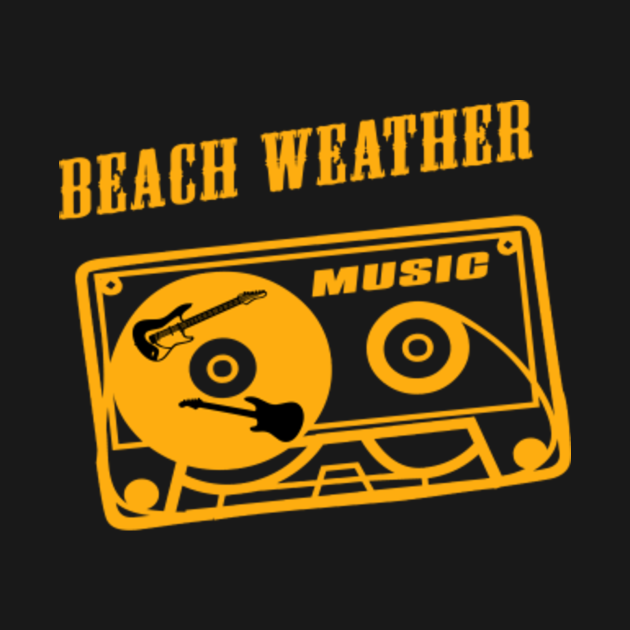 vintage beach weather band - Pop Rock - T-Shirt | TeePublic