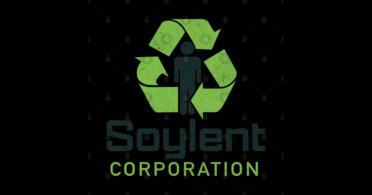 Soylent Corporation - vintage logo - Soylent Green - Sticker | TeePublic