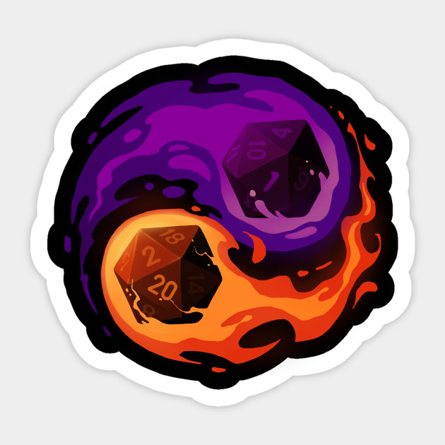 Balance dice - Dungeon Master RPG Player - Role Playing Critical Hit ...