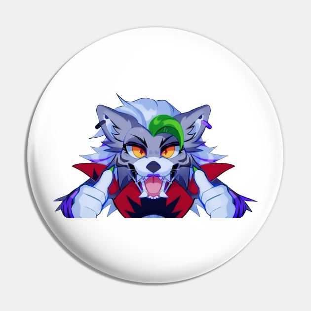 Roxanne Wolf - FNAF Security Breach - Roxanne Wolf - Pin | TeePublic