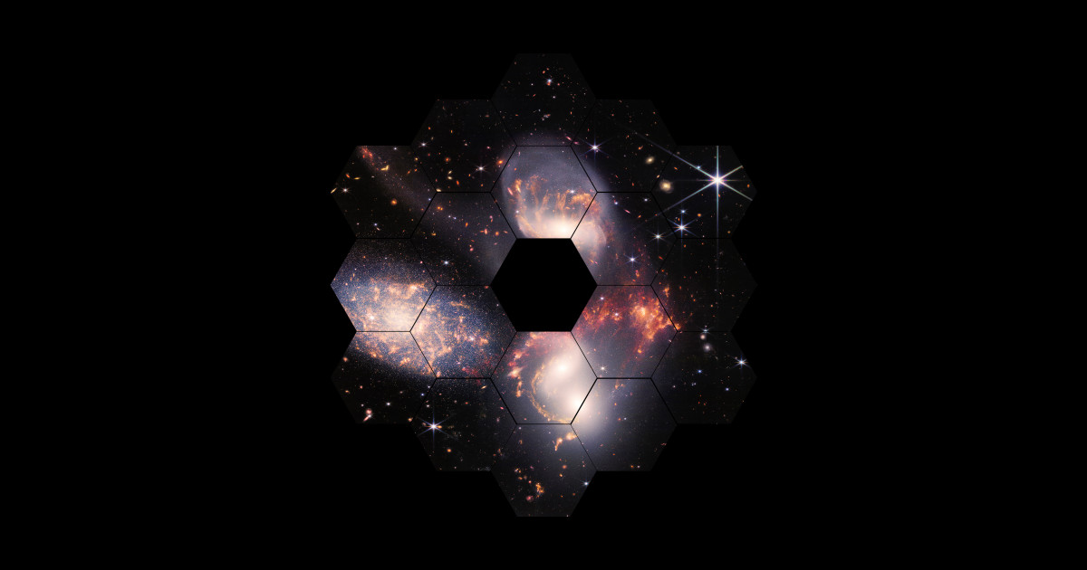 Stephan’s Quintet, Hickson Compact Group 92 (HCG 92) (James Webb/JWST ...