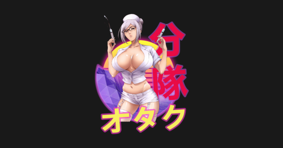 Meiko Shiraki – Prison School Retro Sunset Nurse - Meiko Shiraki - T-Shirt | TeePublic
