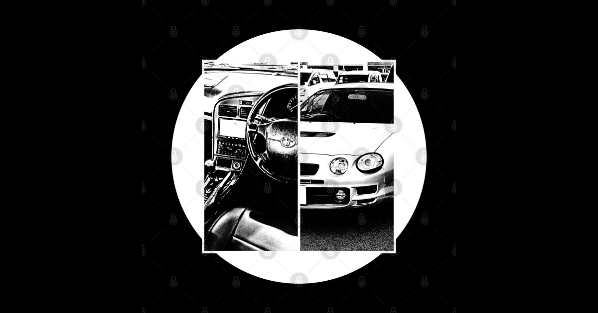 TOYOTA CELICA GT-FOUR ST205 Black 'N White 5 (Black Version) - Jdm ...