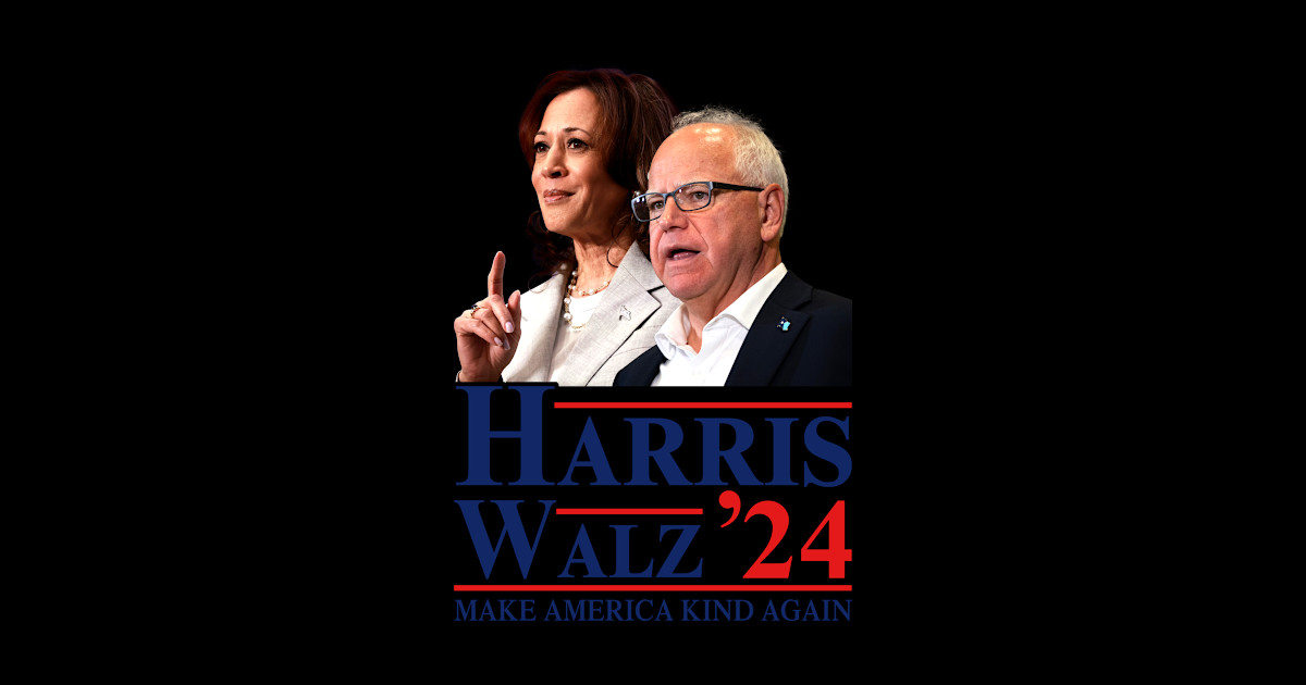 Harris Walz 2024 Make America Kind Again Harris Waltz Quote - Harris ...